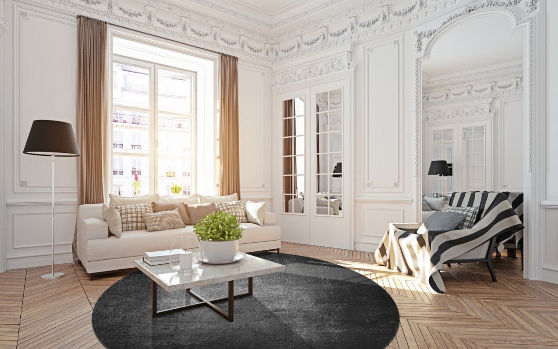 tappeto per divano beige - Blog
